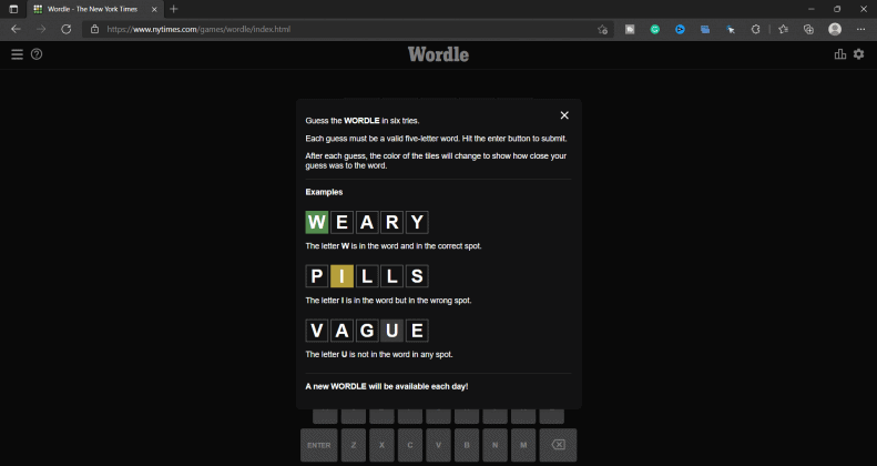 Wordle Game Rules 2025: List of All Rule in Wordle