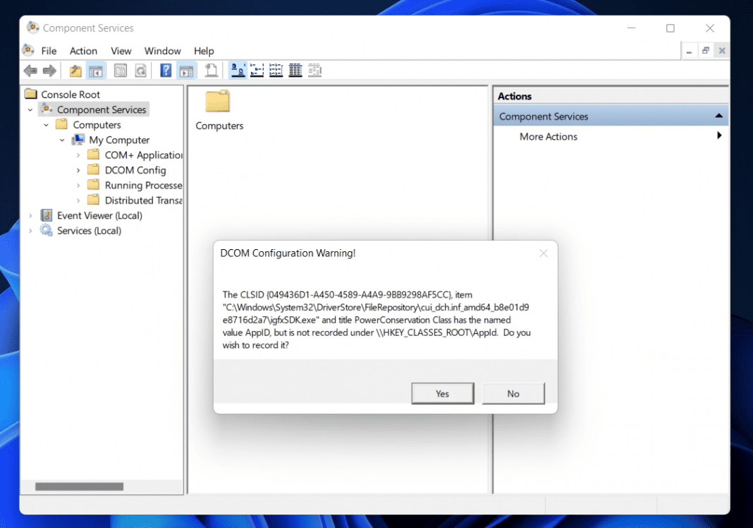 Fix Explorer.exe Error Class Not Registered in Windows 11