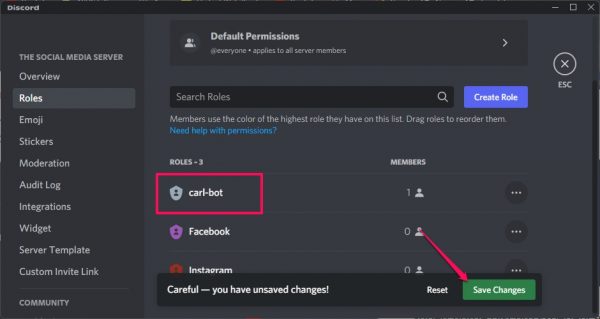 How to Use Carl Bot for Reactions & Roles on Discord
