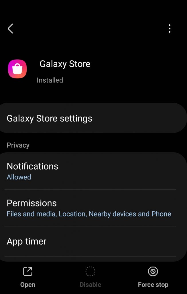 Fix Galaxy Store Not Opening, Crashing on Samsung Mobiles/Tab