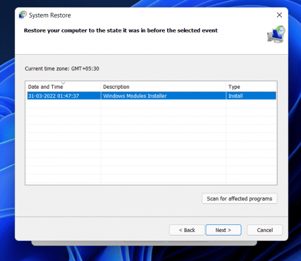 Fix Explorer.exe Error Class Not Registered in Windows 11