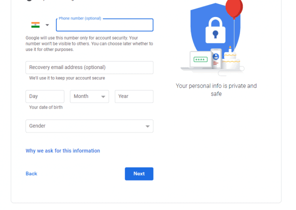 How to Create New Email Account In Gmail by Mobile Number 2024
