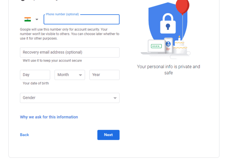 How to Create New Email Account In Gmail by Mobile Number 2024