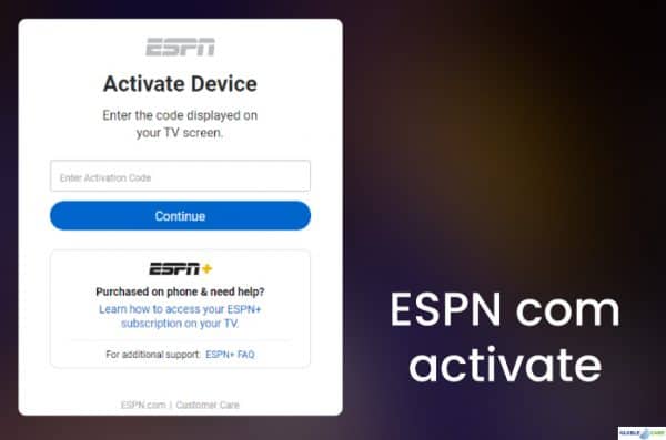 Activate ESPN.com Plus Activate Code on Roku, Fire Stick, Apple TV, Hulu