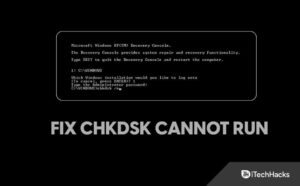 Fix CHKDSK Cannot Run Because Volume is in Use by Another Process