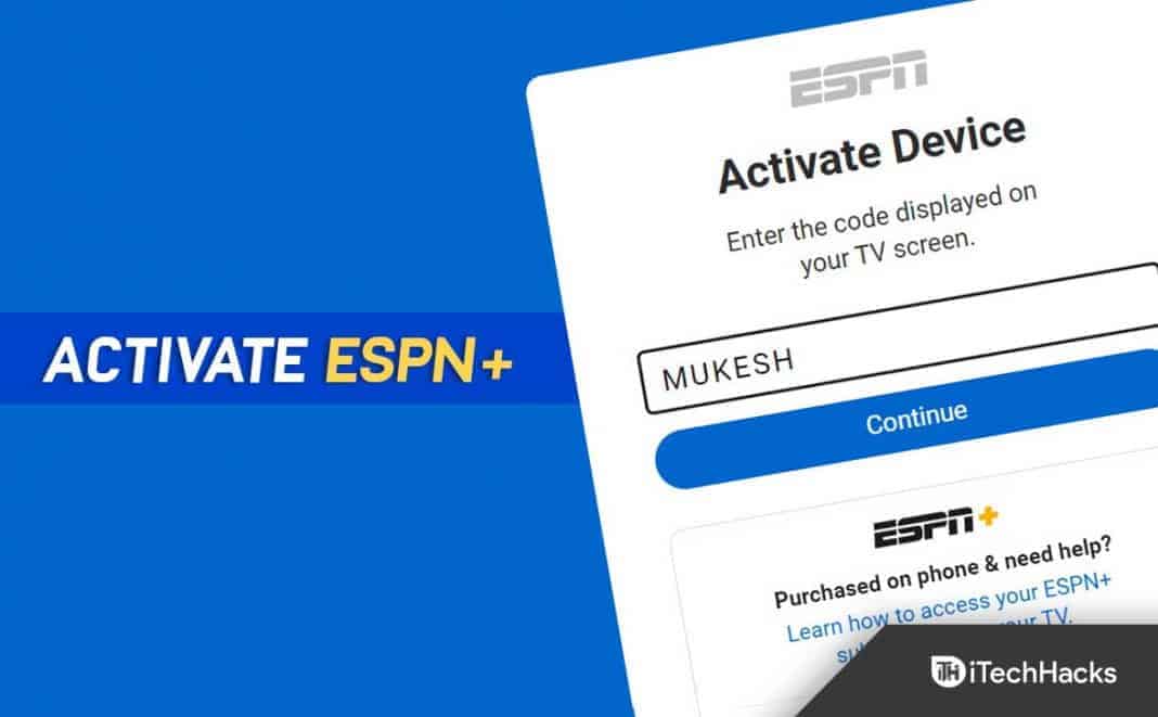 Activate ESPN.com Plus Activate Code on Roku, Fire Stick, Apple TV, Hulu
