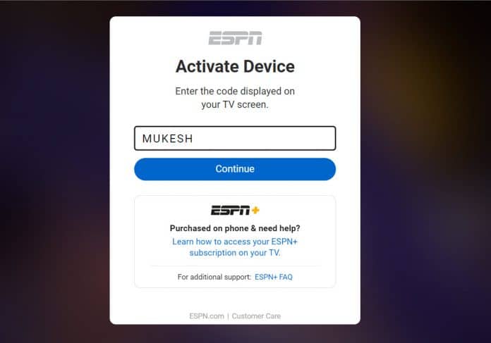 Activate ESPN.com Plus Activate Code on Roku, Fire Stick, Apple TV, Hulu
