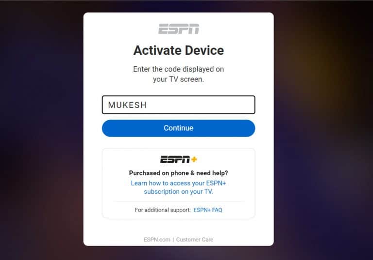 Activate ESPN.com Plus Activate Code on Roku, Fire Stick, Apple TV, Hulu