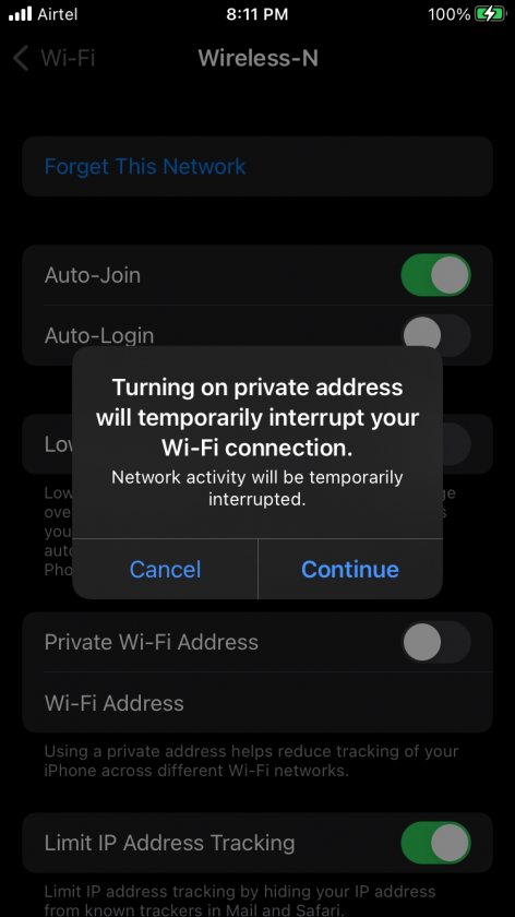 What is Privacy Warning WiFi on iPhone and Ways to Fix it (2025)