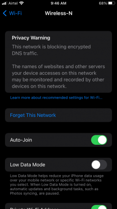 What is Privacy Warning WiFi on iPhone and Ways to Fix it (2025)