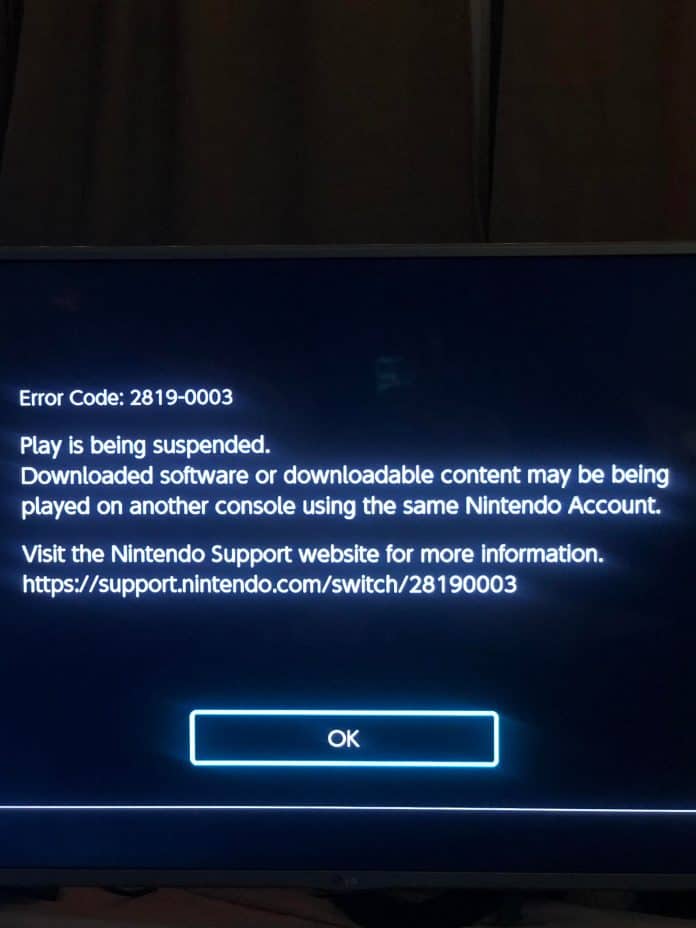 5 Ways To Fix Nintendo Switch 2819-0003 Error (2024)