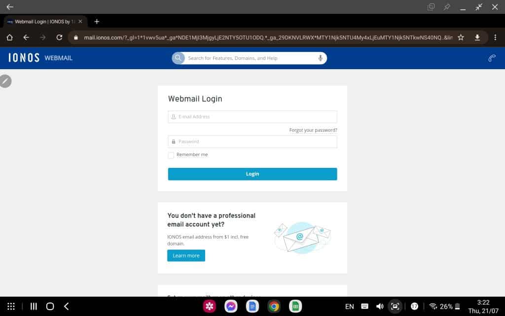 1and1 Webmail Login and Setup at ionos Webmail (2025)