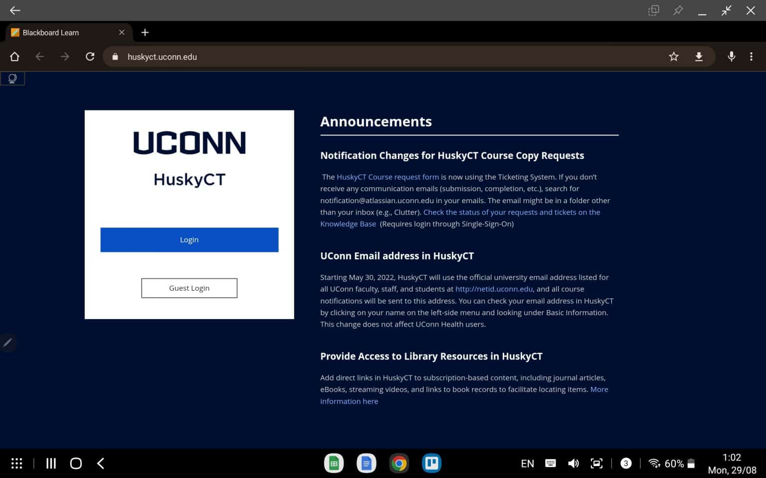 HuskyCT Login 2026: Full Guide to Uconn HuskyCT