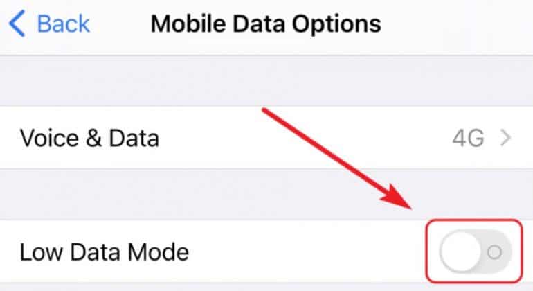How to Turn Off Low Data Mode on iPhone 2024