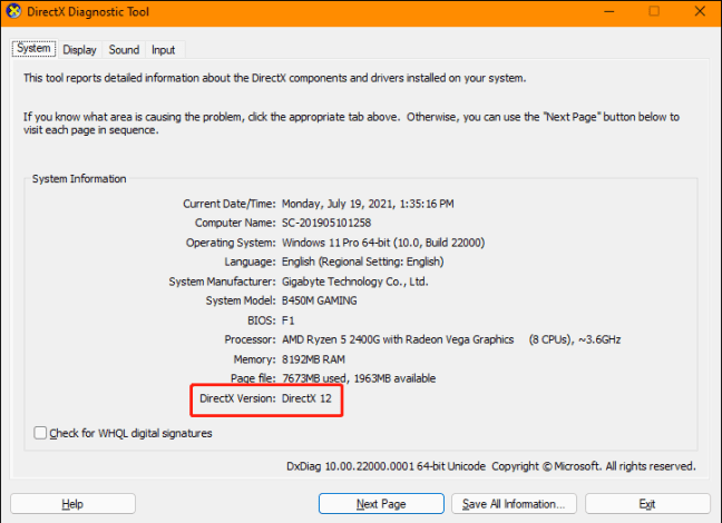 DirectX 12 for Windows 11 (64-Bit) Free Download and Install