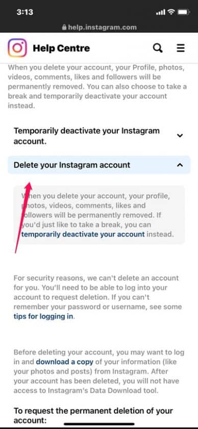 5 Ways to Delete Instagram Account From an iPhone