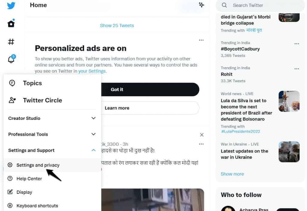 How to Turn Off 'This Tweet Might Include Sensitive Content' on Twitter