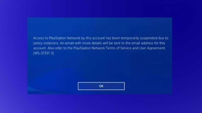 Top 6 Ways to Fix PS4 or PS5 WS-37337-3 Error (2024)
