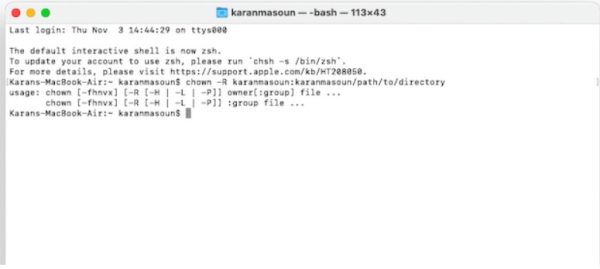 How to Fix a Zsh Permission Denied Error in macOS Terminal | 5 Ways