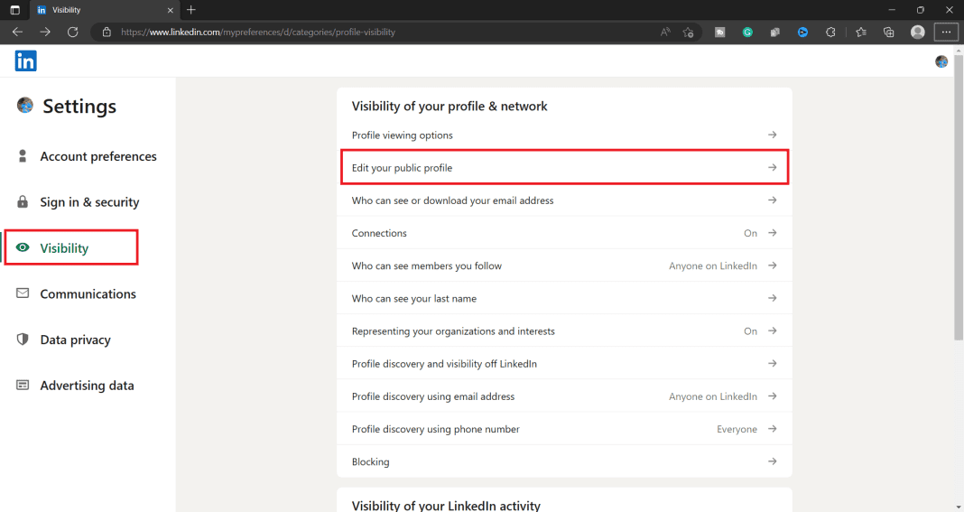 How to View Your LinkedIn Profile as Others See it (2024)