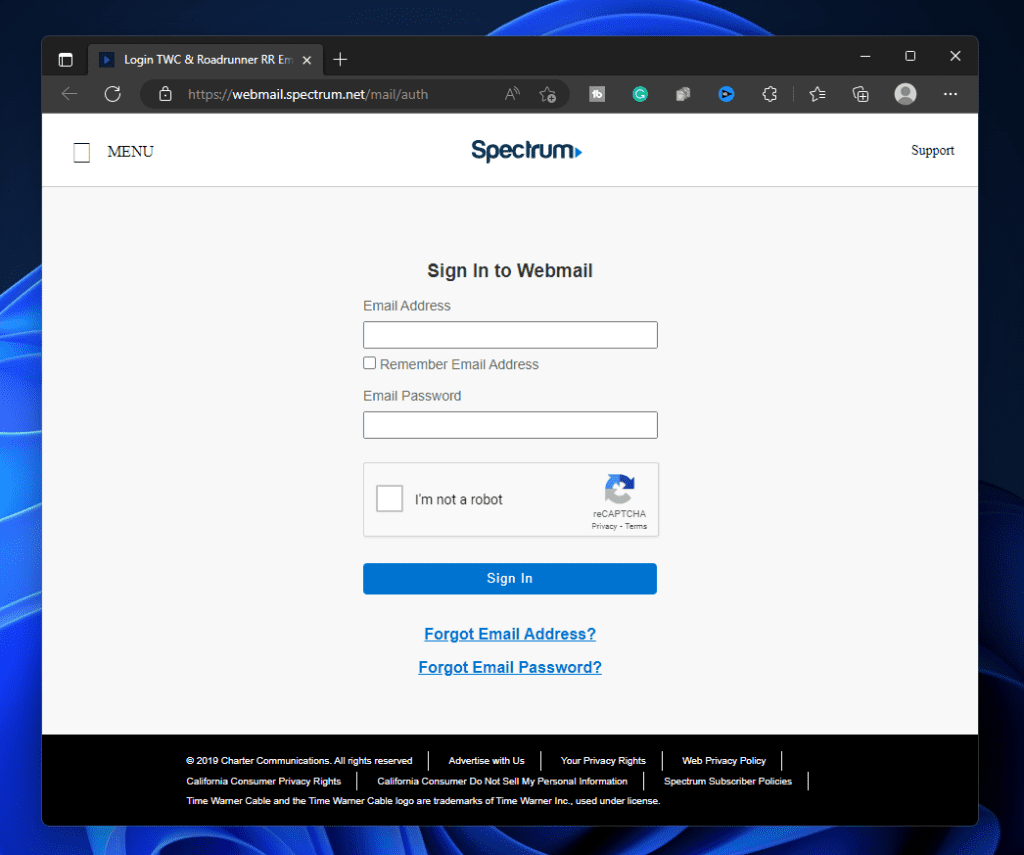 How to Access Spectrum Webmail Login, Signup & Reset Password 2025