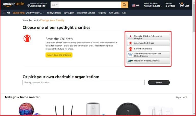 How to Setup and Login to Amazon Smile Account (2024)
