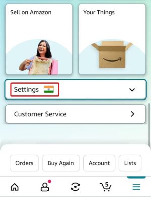 How to Change Language on Amazon App Website in PC or Mobile