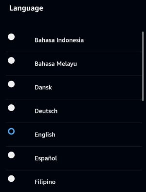 How to Change Language on Amazon App Website in PC or Mobile