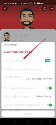 How to Pin a Friend's Conversation on Snapchat 2024