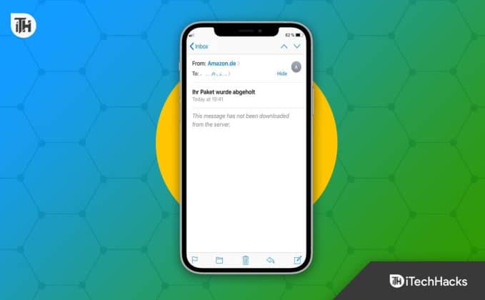 Fix: This Message Has Not Been Downloaded from Server Error iOS 17