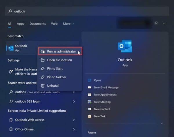 7 Ways to Fix Outlook Stuck at Loading Profile on Windows 11