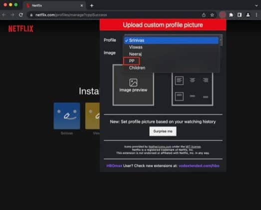 How to Set a Custom Profile Picture for Netflix Mobile/PC