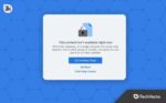 7 Ways to Fix This Content Isn't Available Right Now Error on Facebook