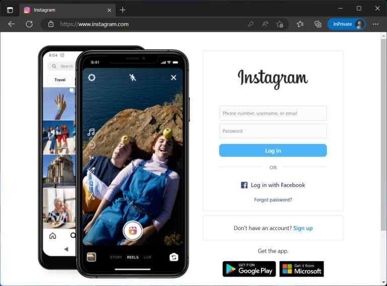Baixe a versão mais recente do Instagram com Windows 11 para PC (2023 ...