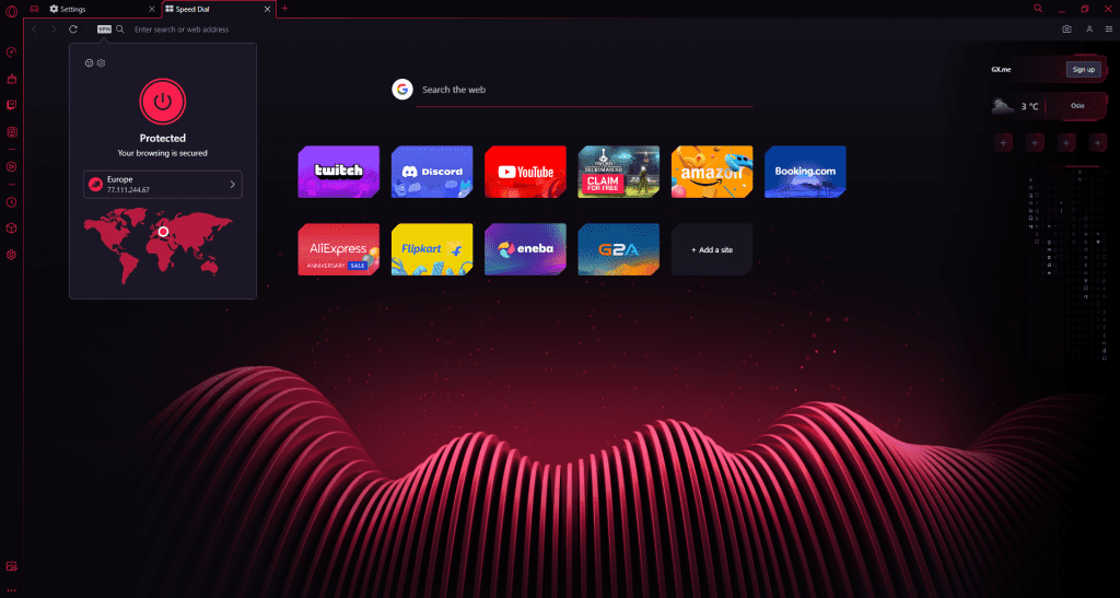 How to Use and Enable Free VPN on Opera GX Browser (2024)