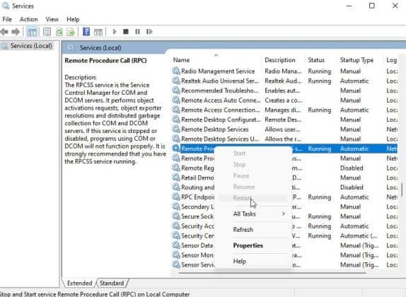 Fix: RPC Server is Too Busy to Complete This Operation in Windows 11/10