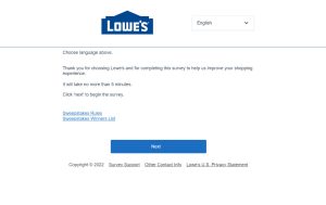 How to Win $500 Gift Card at lowes.com Survey 2026