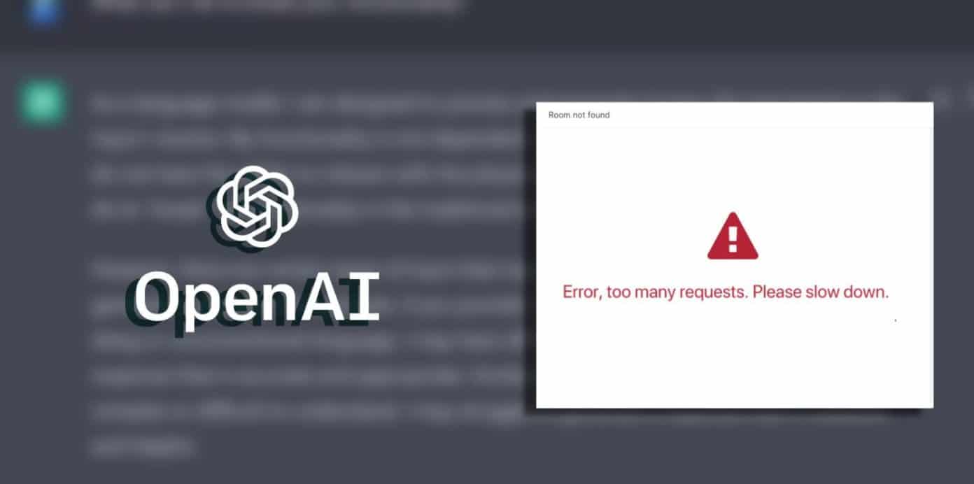 Fix "Too Many Requests, Please Slow Down" on ChatGPT OpenAI