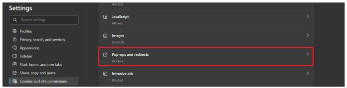 How to Block or Allow Pop-Ups on Microsoft Edge or IE [2023]