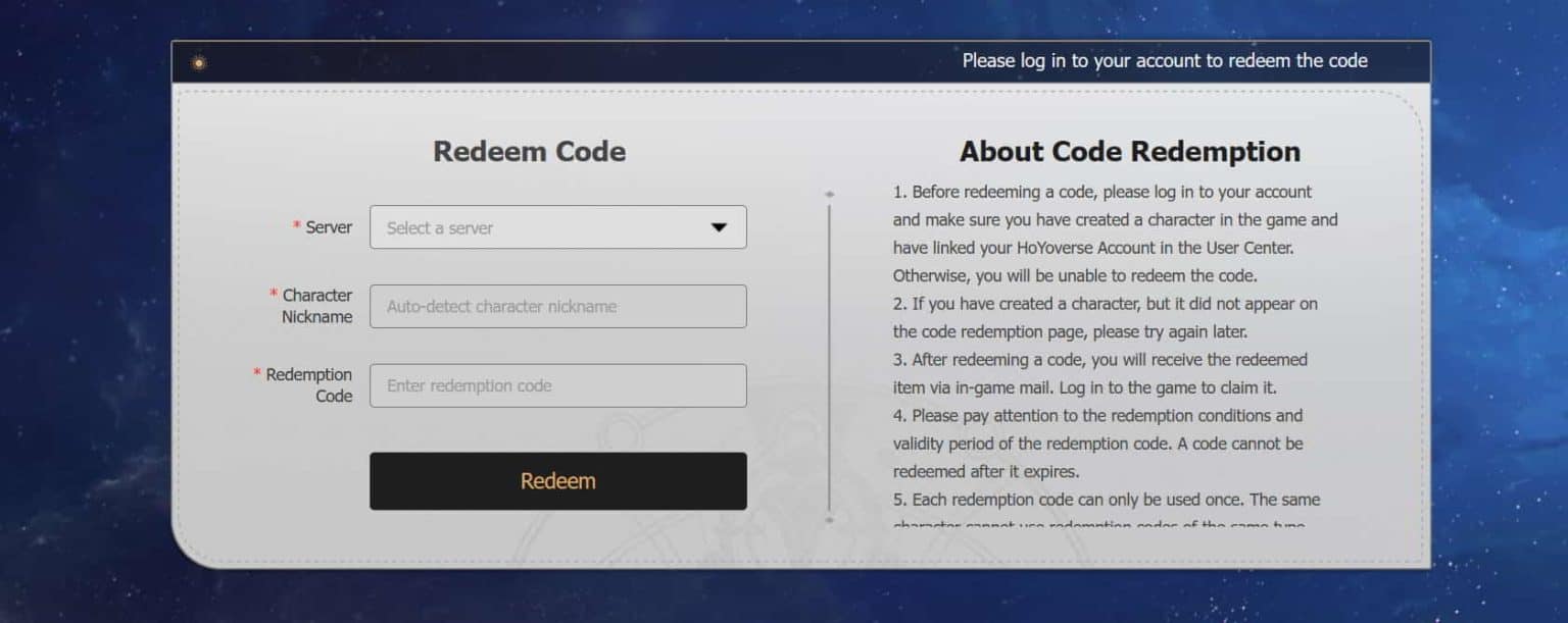 How to Redeem Codes in Honkai: Star Rail (2024)