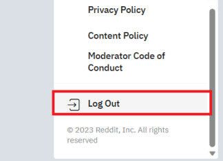 How to Logout of Reddit on Mobile, Desktop, App 2024
