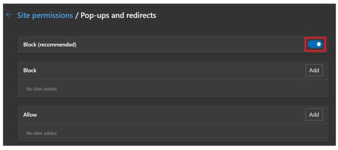 How to Block or Allow Pop-Ups on Microsoft Edge or IE [2023]