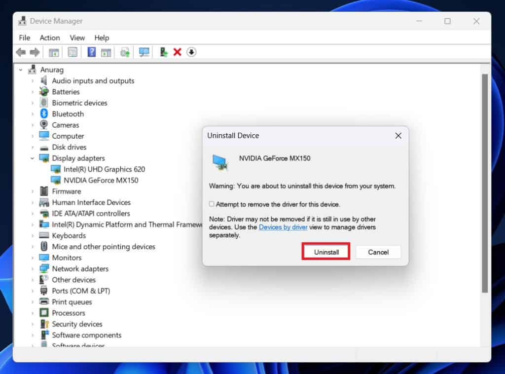 How To Roll Back NVIDIA Drivers On Windows 11 (Manually)