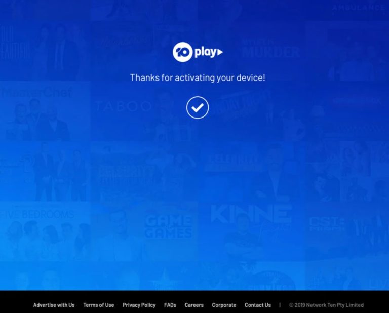 Activate 10play Code Activation at Network Ten Smart TV (2025)