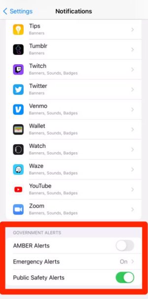 How to Disable or Turn Off Emergency Alerts on Your iPhone (2025)