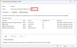 Fix “Failed To Enumerate Objects In The Container” Windows 10/11
