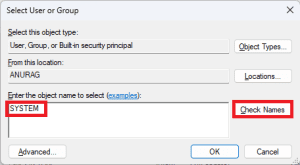Fix “Failed To Enumerate Objects In The Container” Windows 10/11