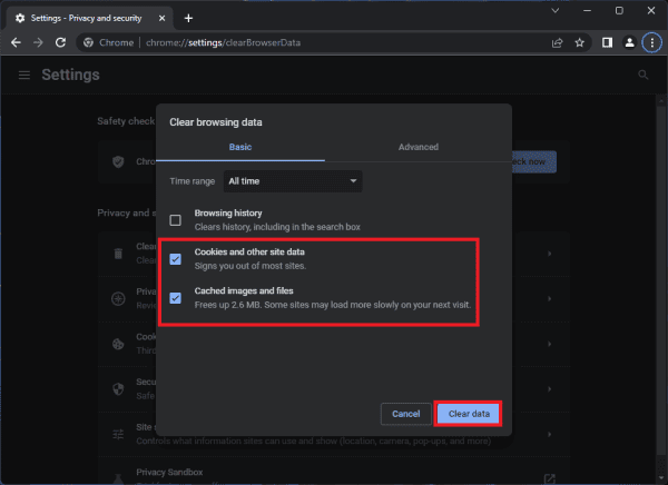 Fix Google Chrome Is Out of Memory Error on Windows 11