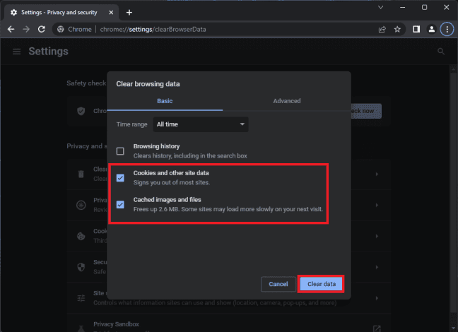 Fix Google Chrome Is Out of Memory Error on Windows 11