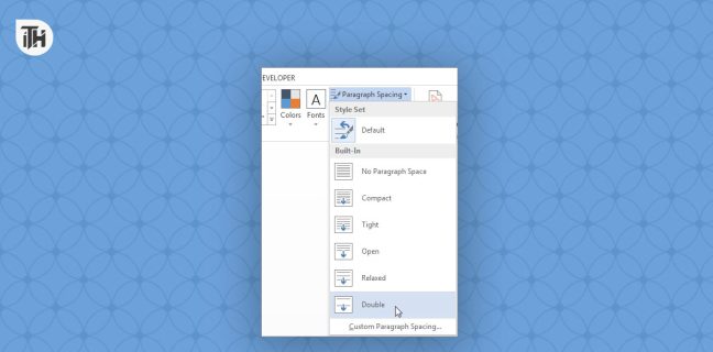 Double Space in Microsoft Word Archives - iTech Hacks